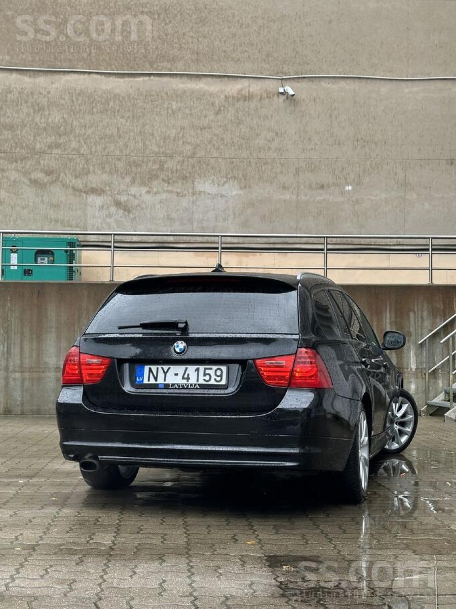 Black BMW 320 2012 in Rezekne, with an engine capacity of 2.00 L and mileage of 337 thousand km for 6500 €, photo 1 on AUTOMOTO.COM.LV