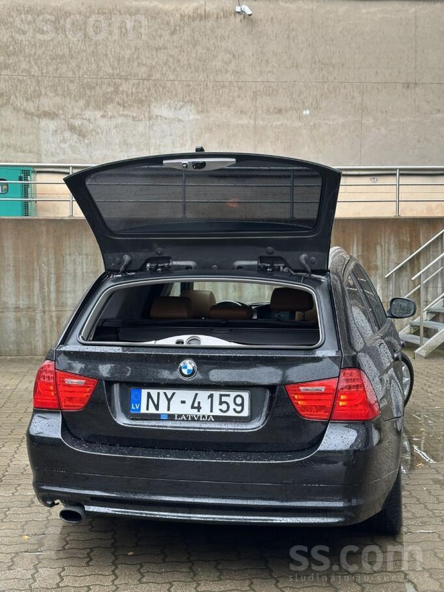 Black BMW 320 2012 in Rezekne, with an engine capacity of 2.00 L and mileage of 337 thousand km for 6500 €, photo 3 on AUTOMOTO.COM.LV