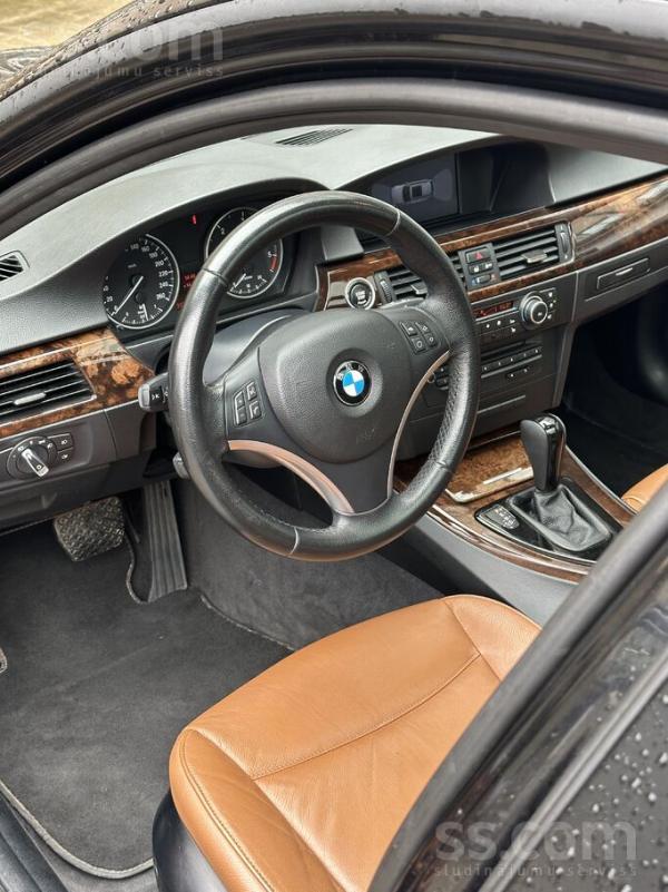 Black BMW 320 2012 in Rezekne, with an engine capacity of 2.00 L and mileage of 337 thousand km for 6500 €, photo 6 on AUTOMOTO.COM.LV