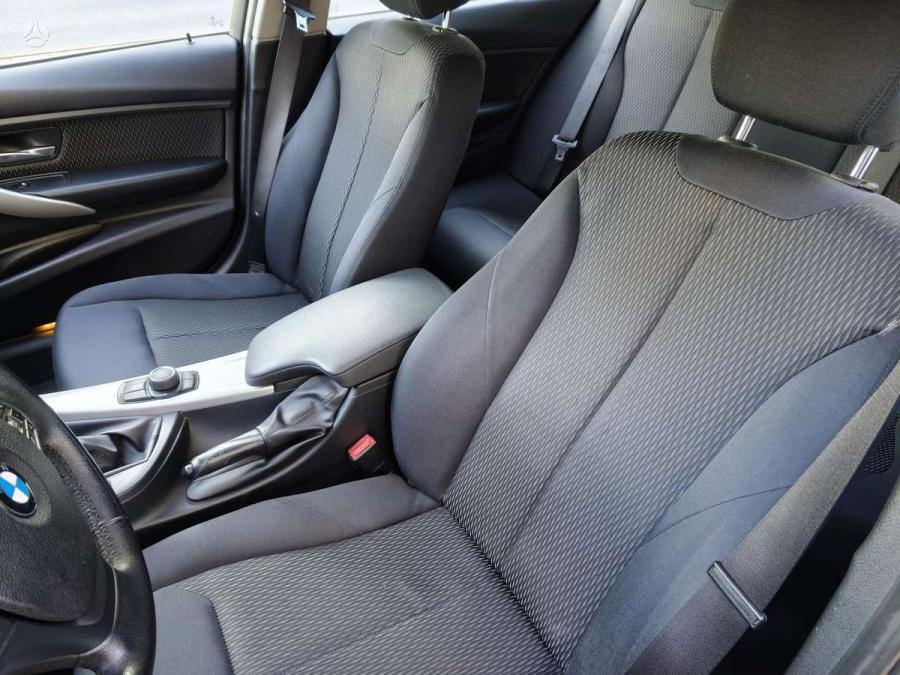 Black BMW 320 2012 in Kretinga, with an engine capacity of 2.00 L and mileage of 211 thousand km for 6750 €, photo 15 on AUTOMOTO.COM.LV