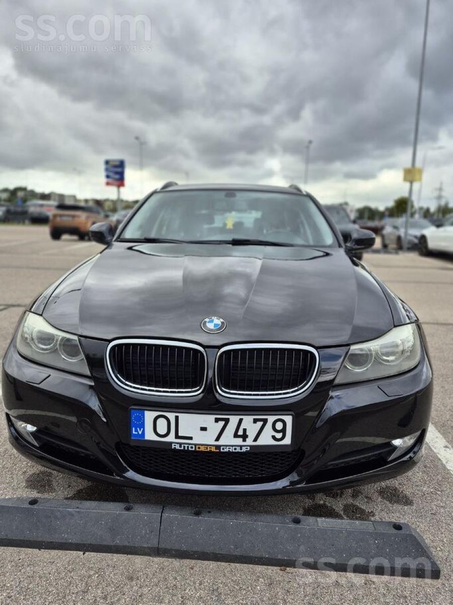 Black BMW 320 2012 in Riga, with an engine capacity of 2.00 L and mileage of 278 thousand km for 6300 €, photo 1 on AUTOMOTO.COM.LV
