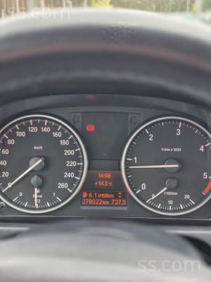 Black BMW 320 2012 in Riga, with an engine capacity of 2.00 L and mileage of 278 thousand km for 6300 €, photo 5 on AUTOMOTO.COM.LV