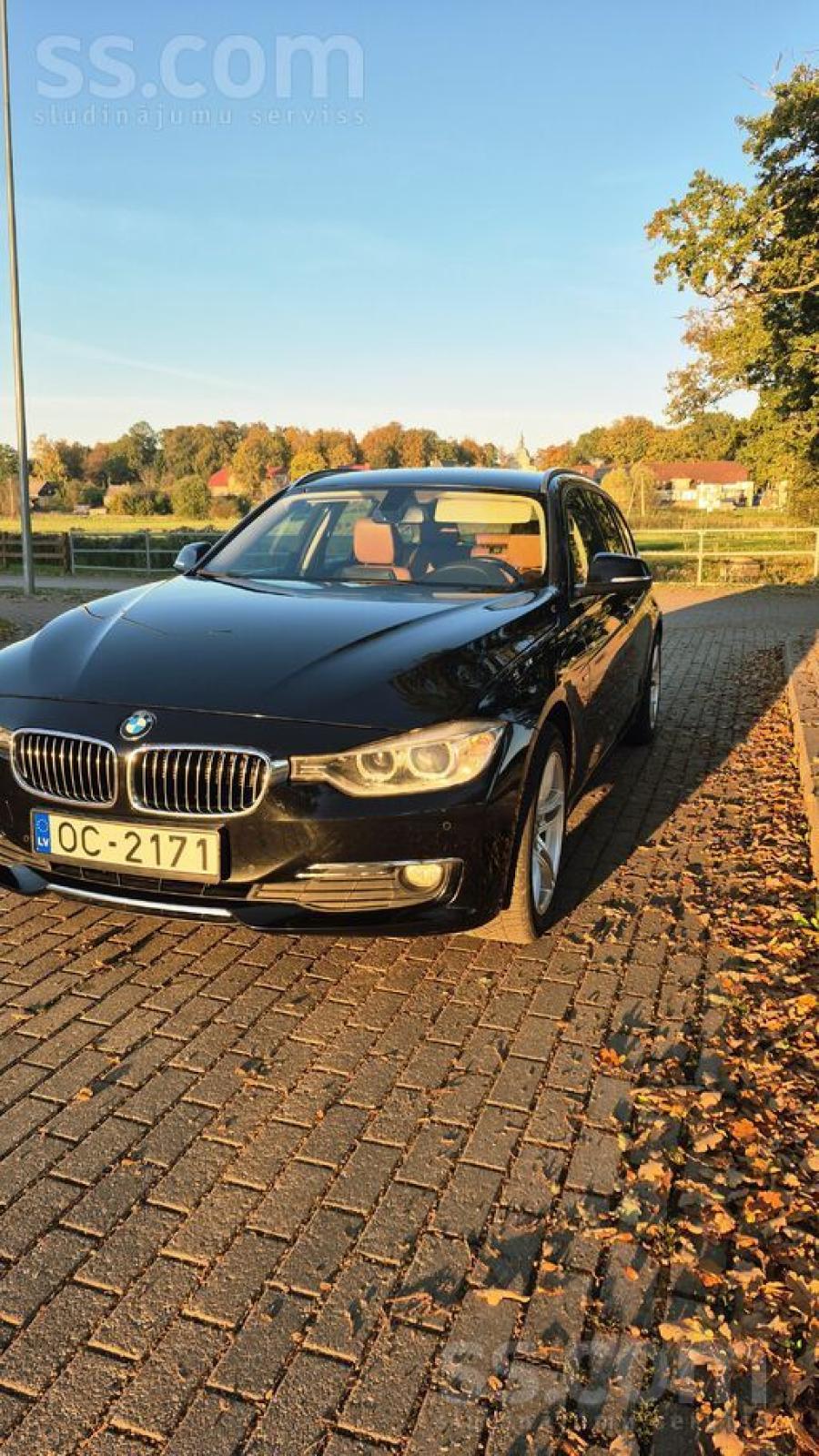 Melns BMW 320 2012 Valmiera, ar dzinēja tilpumu 2.00 L un nobraukumu 311 tūkst. km par 7100 €, foto 3 vietnē AUTOMOTO.COM.LV