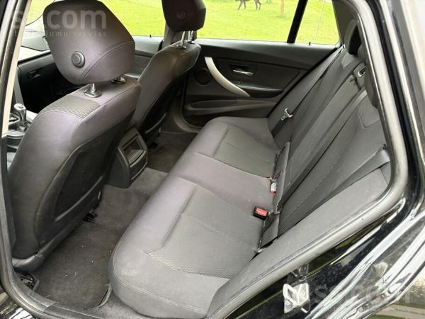 Black BMW 320 2012 in Bauska, with an engine capacity of 2.00 L and mileage of 282 thousand km for 4900 €, photo 10 on AUTOMOTO.COM.LV