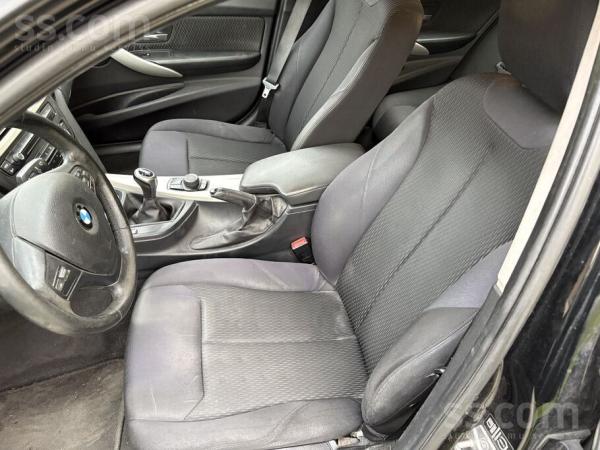 Black BMW 320 2012 in Bauska, with an engine capacity of 2.00 L and mileage of 282 thousand km for 4900 €, photo 11 on AUTOMOTO.COM.LV
