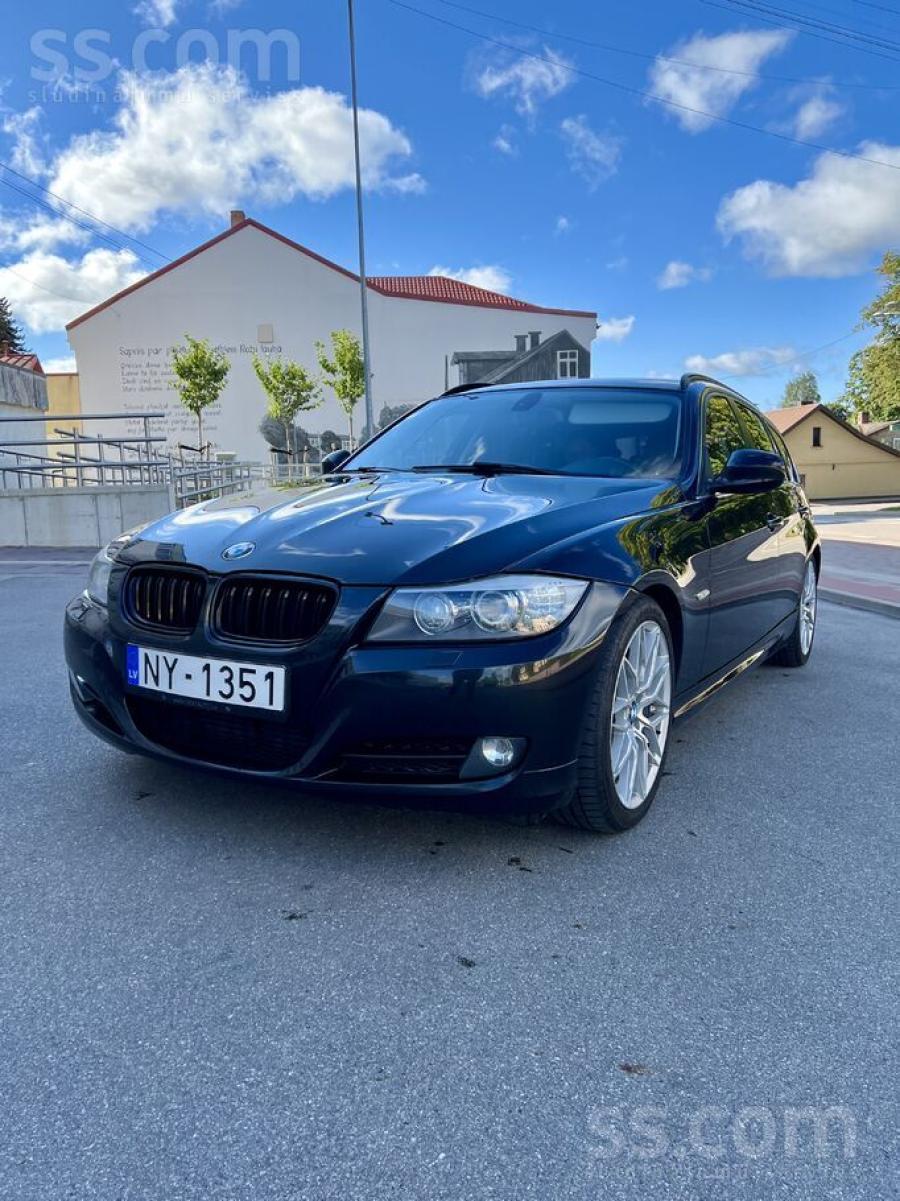 Black BMW 320 2012 in Tukums, with an engine capacity of 2.00 L and mileage of 377 thousand km for 5800 €, photo 1 on AUTOMOTO.COM.LV