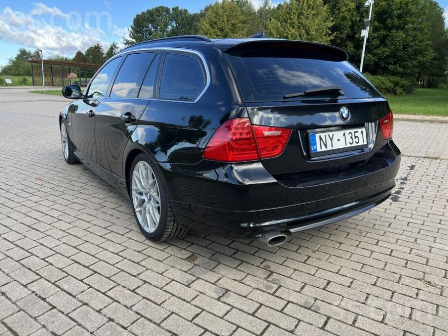Black BMW 320 2012 in Tukums, with an engine capacity of 2.00 L and mileage of 377 thousand km for 5800 €, photo 5 on AUTOMOTO.COM.LV
