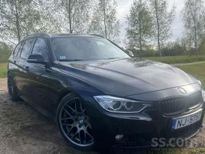 Black BMW 320 2013 in Riga, with an engine capacity of 2.00 L and mileage of 300 thousand km for 7500 €, photo 1 on AUTOMOTO.COM.LV