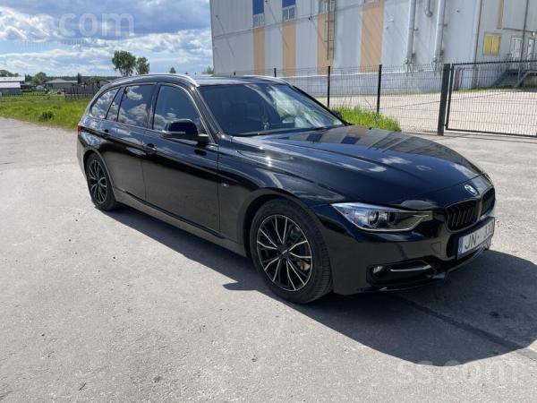 Black BMW 320 2013 in Riga, with an engine capacity of 2.00 L and mileage of 257 thousand km for 9150 €, photo 2 on AUTOMOTO.COM.LV