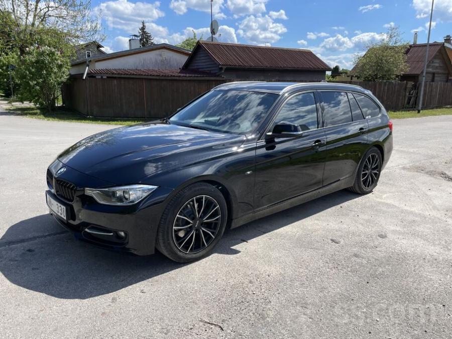 Black BMW 320 2013 in Riga, with an engine capacity of 2.00 L and mileage of 257 thousand km for 9150 €, photo 3 on AUTOMOTO.COM.LV