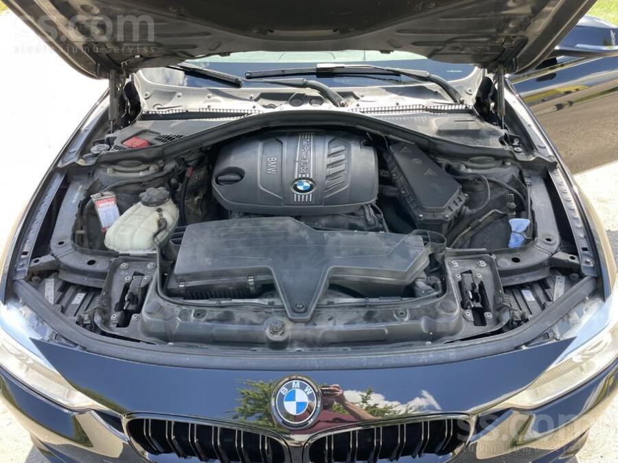 Black BMW 320 2013 in Riga, with an engine capacity of 2.00 L and mileage of 257 thousand km for 9150 €, photo 12 on AUTOMOTO.COM.LV