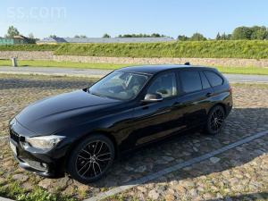 Black BMW 320 2013 in Daugavpils, with an engine capacity of 2.00 L and mileage of 370 thousand km for 6300 €, photo 1 on AUTOMOTO.COM.LV