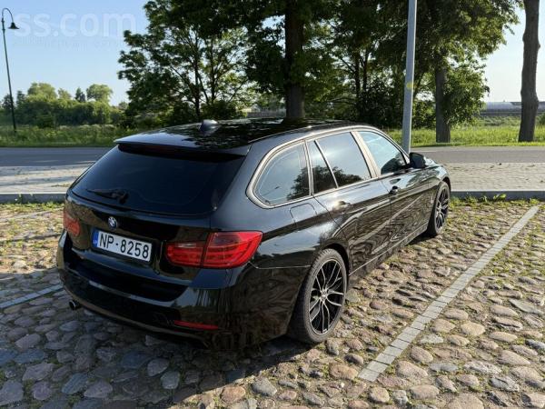 Black BMW 320 2013 in Daugavpils, with an engine capacity of 2.00 L and mileage of 370 thousand km for 6300 €, photo 5 on AUTOMOTO.COM.LV