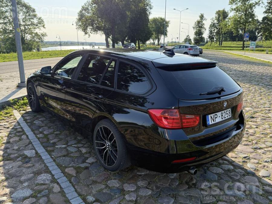 Black BMW 320 2013 in Daugavpils, with an engine capacity of 2.00 L and mileage of 370 thousand km for 6300 €, photo 7 on AUTOMOTO.COM.LV