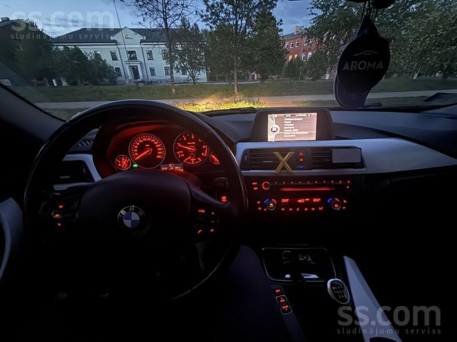 Black BMW 320 2013 in Daugavpils, with an engine capacity of 2.00 L and mileage of 370 thousand km for 6300 €, photo 18 on AUTOMOTO.COM.LV