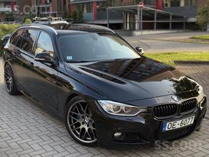 Black BMW 320 2013 in Riga, with an engine capacity of 2.00 L and mileage of 0 thousand km for 8490 €, photo 1 on AUTOMOTO.COM.LV