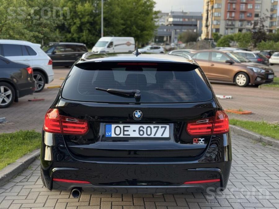 Black BMW 320 2013 in Riga, with an engine capacity of 2.00 L and mileage of 0 thousand km for 8490 €, photo 4 on AUTOMOTO.COM.LV