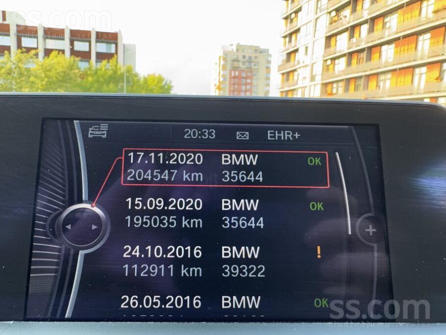 Black BMW 320 2013 in Riga, with an engine capacity of 2.00 L and mileage of 0 thousand km for 8490 €, photo 24 on AUTOMOTO.COM.LV