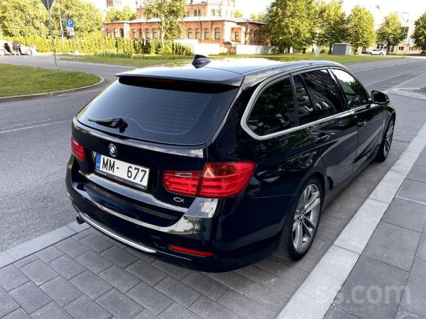 Black BMW 320 2013 in Riga, with an engine capacity of 2.00 L and mileage of 285 thousand km for 8450 €, photo 3 on AUTOMOTO.COM.LV