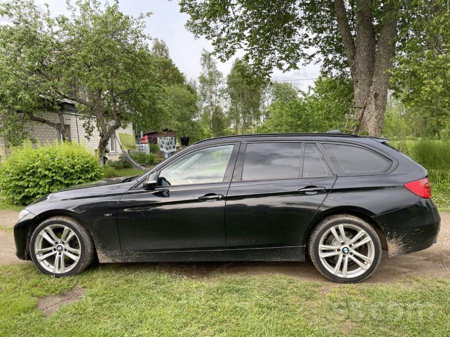 Black BMW 320 2013 in Riga, with an engine capacity of 2.00 L and mileage of 270 thousand km for 8800 €, photo 14 on AUTOMOTO.COM.LV
