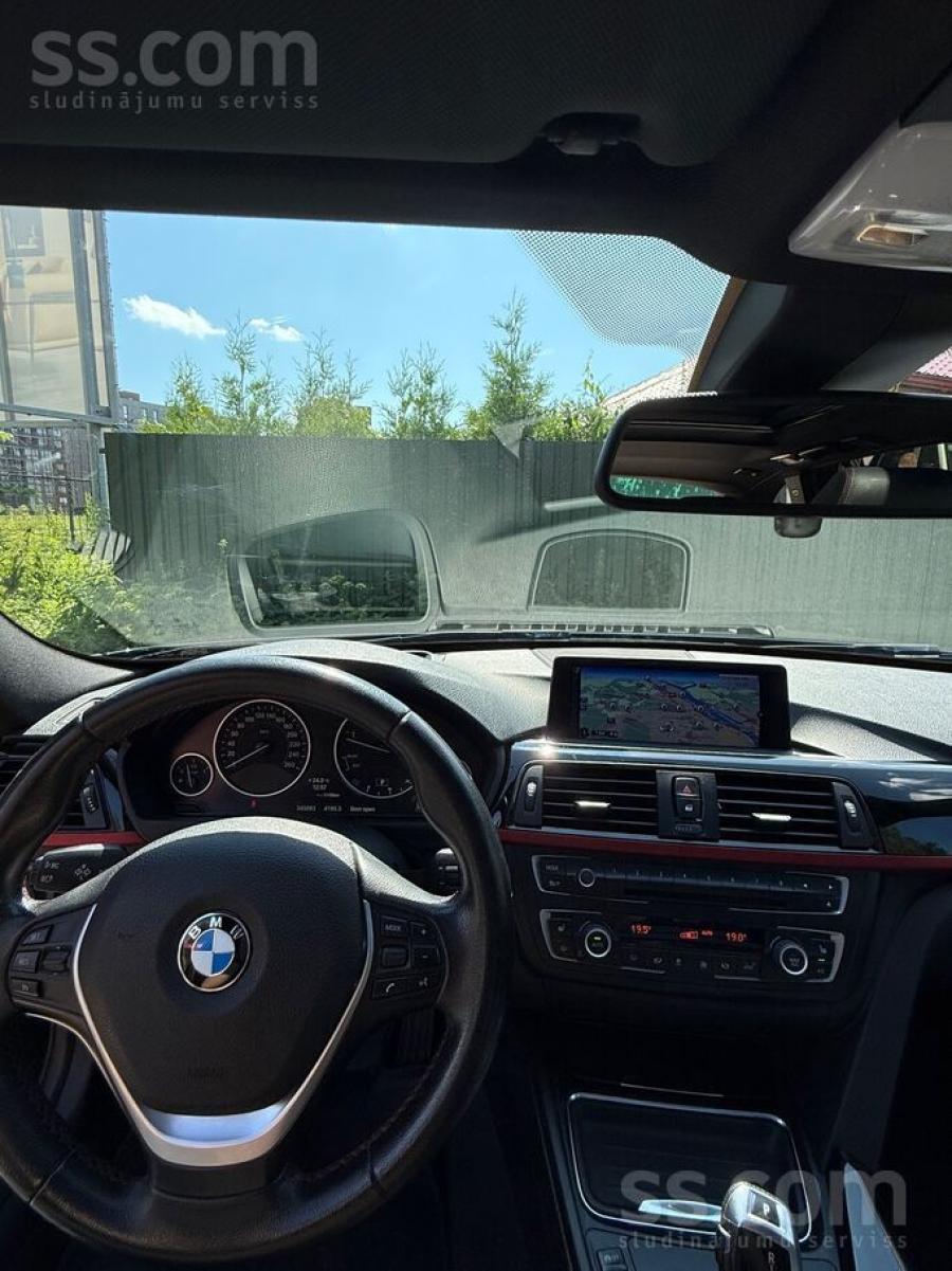Black BMW 320 2013 in Riga, with an engine capacity of 2.00 L and mileage of 345 thousand km for 8200 €, photo 1 on AUTOMOTO.COM.LV