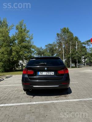Black BMW 320 2013 in Riga, with an engine capacity of 2.00 L and mileage of 345 thousand km for 8200 €, photo 7 on AUTOMOTO.COM.LV