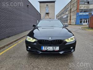Black BMW 320 2013 in Cesis, with an engine capacity of 2.00 L and mileage of 243 thousand km for 8800 €, photo 2 on AUTOMOTO.COM.LV
