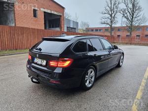 Black BMW 320 2013 in Cesis, with an engine capacity of 2.00 L and mileage of 243 thousand km for 8800 €, photo 4 on AUTOMOTO.COM.LV