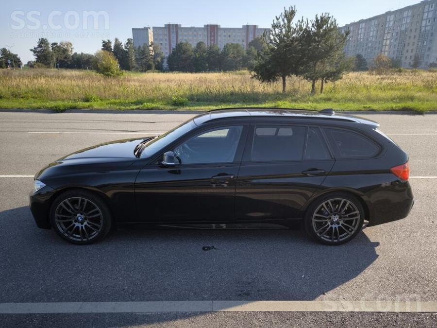 Black BMW 320 2013 in Riga, with an engine capacity of 2.00 L and mileage of 255 thousand km for 10000 €, photo 3 on AUTOMOTO.COM.LV