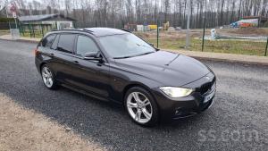 Black BMW 320 2013 in Riga, with an engine capacity of 2.00 L and mileage of 250 thousand km for 10650 €, photo 3 on AUTOMOTO.COM.LV