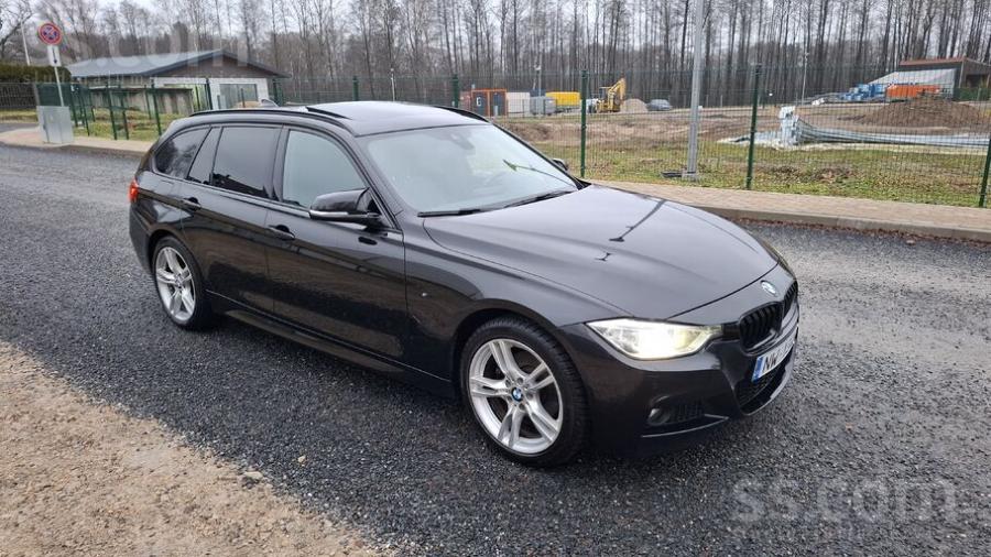 Black BMW 320 2013 in Riga, with an engine capacity of 2.00 L and mileage of 250 thousand km for 10650 €, photo 3 on AUTOMOTO.COM.LV