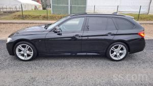 Black BMW 320 2013 in Riga, with an engine capacity of 2.00 L and mileage of 250 thousand km for 10650 €, photo 5 on AUTOMOTO.COM.LV