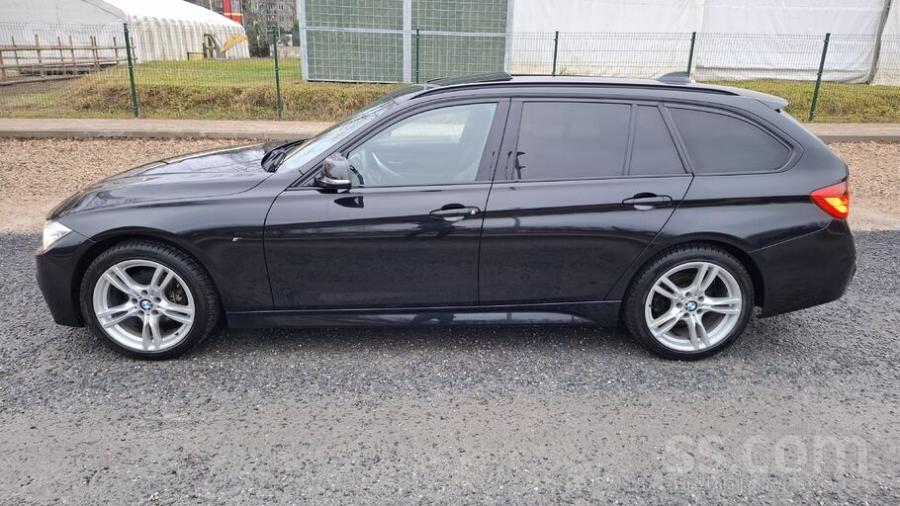 Black BMW 320 2013 in Riga, with an engine capacity of 2.00 L and mileage of 250 thousand km for 10650 €, photo 5 on AUTOMOTO.COM.LV