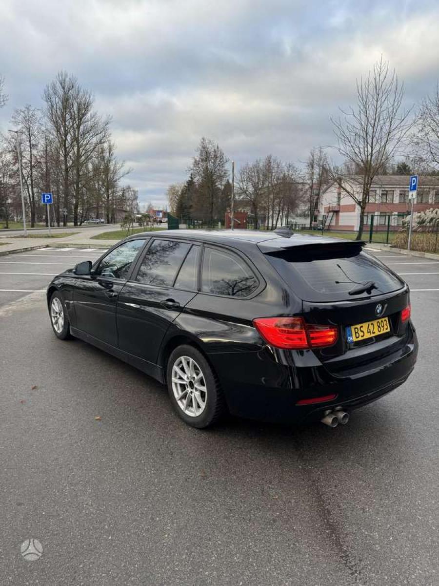 Black BMW 320 2013 in Panevezys, with an engine capacity of 2.00 L and mileage of 344 thousand km for 4650 €, photo 4 on AUTOMOTO.COM.LV