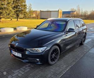 Melns BMW 320 2013 Rokiškis, ar dzinēja tilpumu 2.00 L un nobraukumu 345 tūkst. km par 7900 €, foto  vietnē AUTOMOTO.COM.LV
