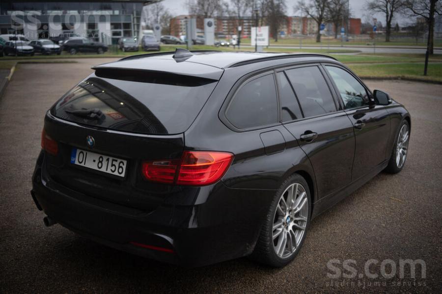 Melns BMW 320 2013 Valmiera, ar dzinēja tilpumu 2.00 L un nobraukumu 313 tūkst. km par 11500 €, foto 5 vietnē AUTOMOTO.COM.LV