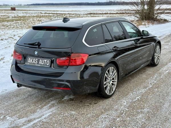 Black BMW 320 2013 in Vilkaviskis, with an engine capacity of 2.00 L and mileage of 276 thousand km for 9200 €, photo 3 on AUTOMOTO.COM.LV