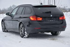 Melns BMW 320 2013 Viļņa, ar dzinēja tilpumu 2.00 L un nobraukumu 312 tūkst. km par 7800 €, foto  vietnē AUTOMOTO.COM.LV