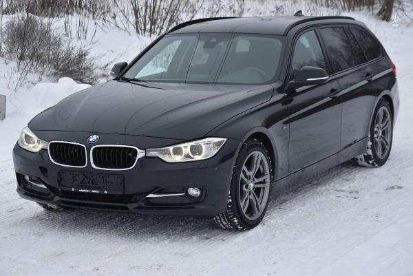 Black BMW 320 2013 in Vilnius, with an engine capacity of 2.00 L and mileage of 312 thousand km for 7800 €, photo 9 on AUTOMOTO.COM.LV