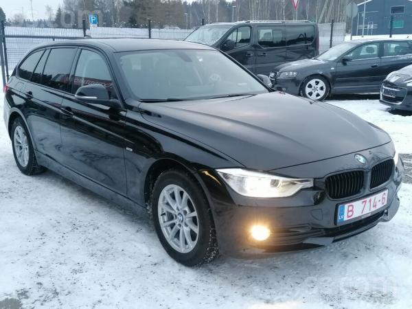 Black BMW 320 2013 in Valmiera, with an engine capacity of 2.00 L and mileage of 323 thousand km for 7550 €, photo 3 on AUTOMOTO.COM.LV