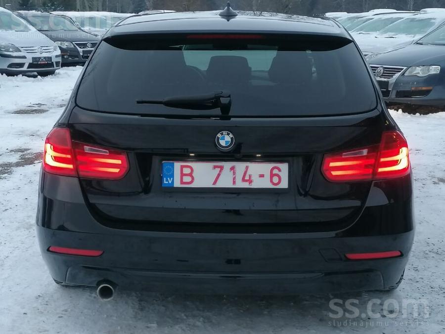 Melns BMW 320 2013 Valmiera, ar dzinēja tilpumu 2.00 L un nobraukumu 323 tūkst. km par 7550 €, foto 7 vietnē AUTOMOTO.COM.LV