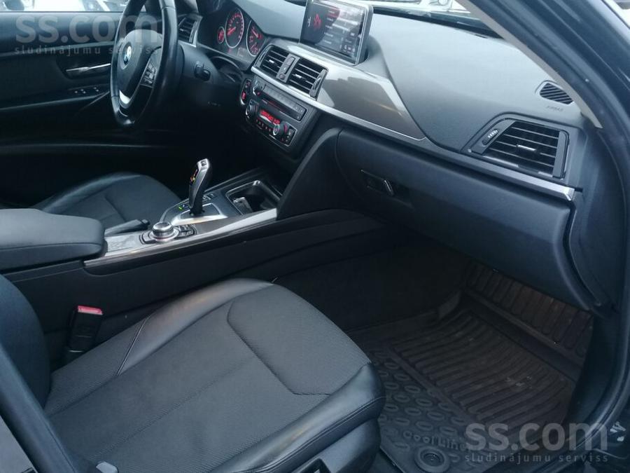 Melns BMW 320 2013 Valmiera, ar dzinēja tilpumu 2.00 L un nobraukumu 323 tūkst. km par 7550 €, foto 10 vietnē AUTOMOTO.COM.LV