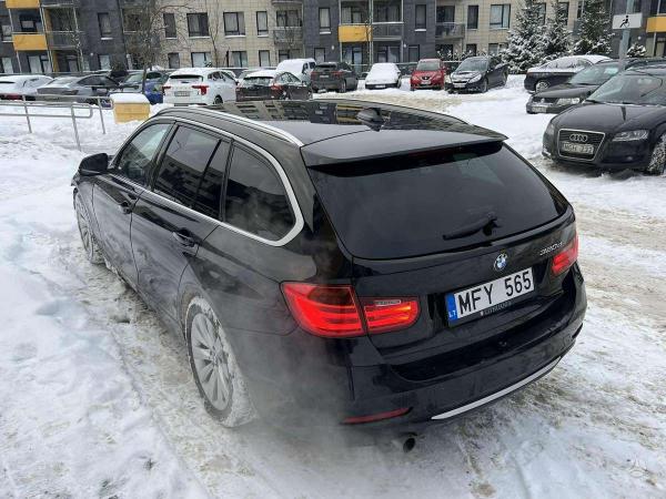 Black BMW 320 2013 in Vilnius, with an engine capacity of 2.00 L and mileage of 330 thousand km for 3900 €, photo 2 on AUTOMOTO.COM.LV