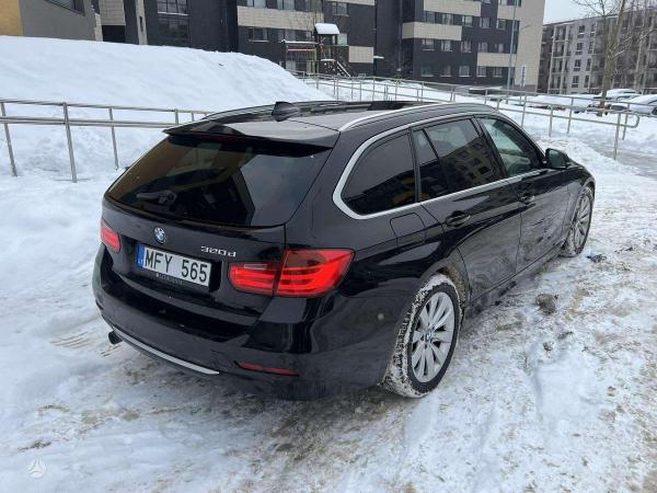 Black BMW 320 2013 in Vilnius, with an engine capacity of 2.00 L and mileage of 330 thousand km for 3900 €, photo 3 on AUTOMOTO.COM.LV