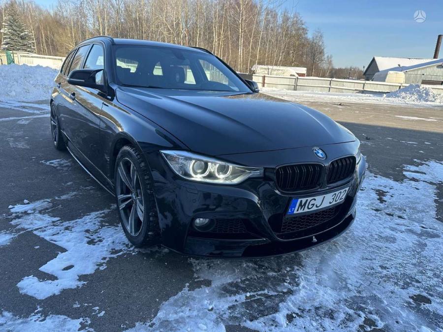 Melns BMW 320 2013 Kauņa, ar dzinēja tilpumu 2.00 L un nobraukumu 340 tūkst. km par 10500 €, foto 3 vietnē AUTOMOTO.COM.LV