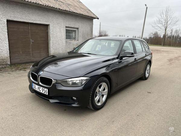 Black BMW 320 2013 in Kelme, with an engine capacity of 2.00 L and mileage of 277 thousand km for 6100 €, photo 1 on AUTOMOTO.COM.LV