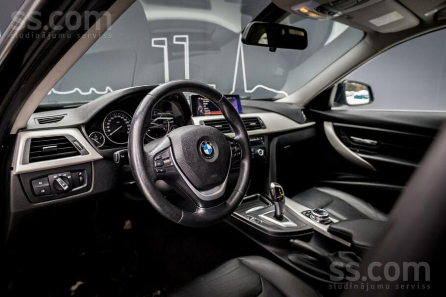 Melns BMW 320 2013 Rīga, ar dzinēja tilpumu 2.00 L un nobraukumu 284 tūkst. km par 8990 €, foto 9 vietnē AUTOMOTO.COM.LV