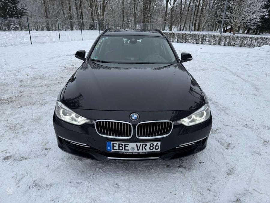 Black BMW 320 2013 in Marijampole, with an engine capacity of 2.00 L and mileage of 356 thousand km for 7999 €, photo 1 on AUTOMOTO.COM.LV