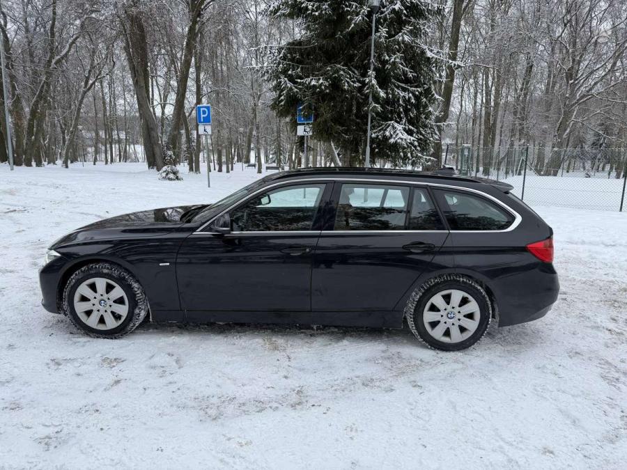 Black BMW 320 2013 in Marijampole, with an engine capacity of 2.00 L and mileage of 356 thousand km for 7999 €, photo 3 on AUTOMOTO.COM.LV