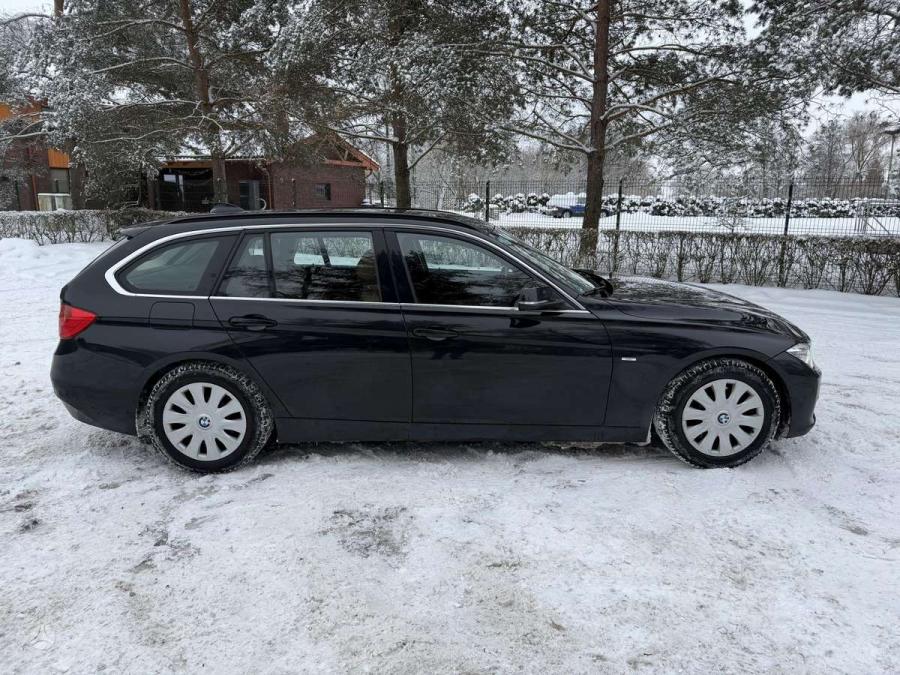Black BMW 320 2013 in Marijampole, with an engine capacity of 2.00 L and mileage of 356 thousand km for 7999 €, photo 7 on AUTOMOTO.COM.LV